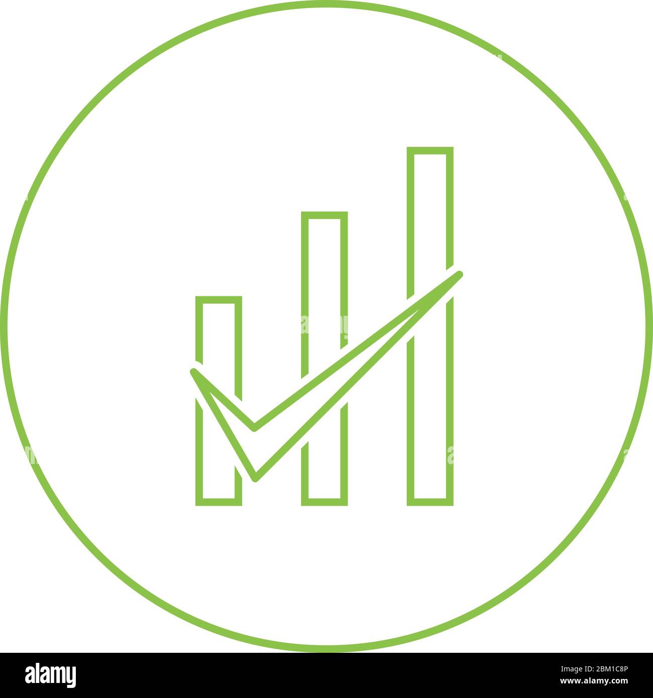 Checked bar graph Stock Vector Images - Alamy