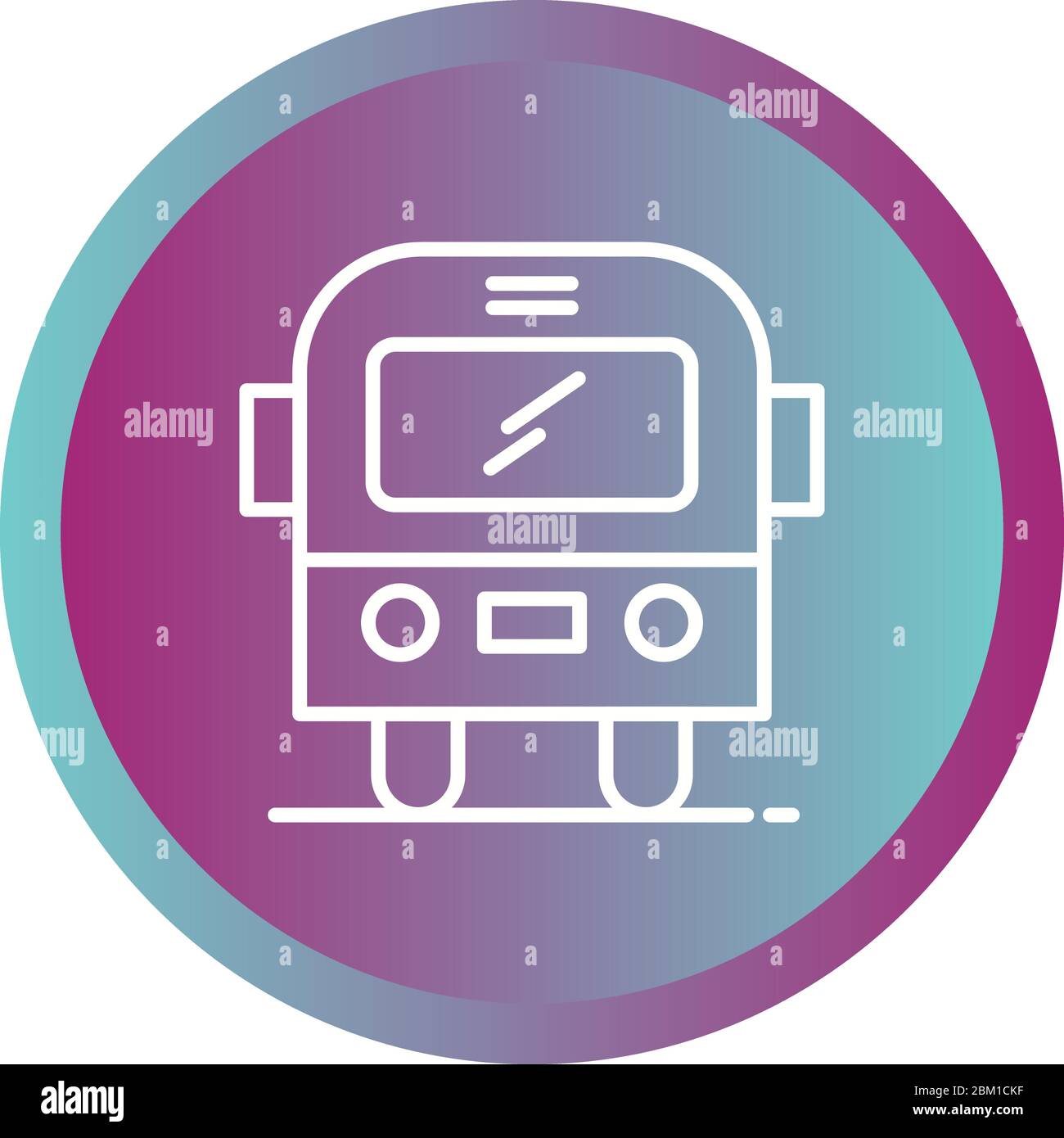 Beautiful Bus Vector line icon Stock Vector Image & Art - Alamy