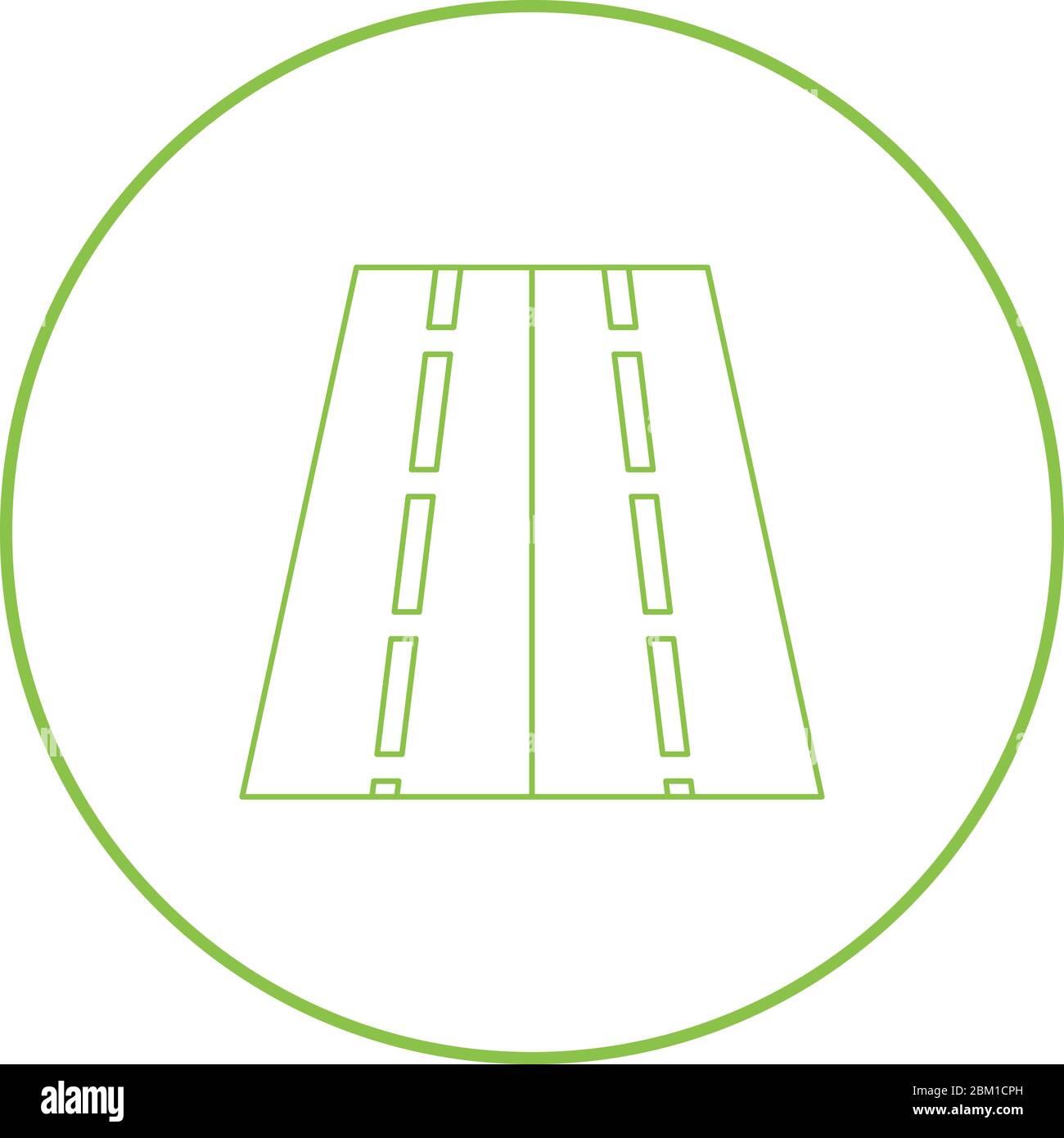 Beautiful Road vector line icon Stock Vector Image & Art - Alamy