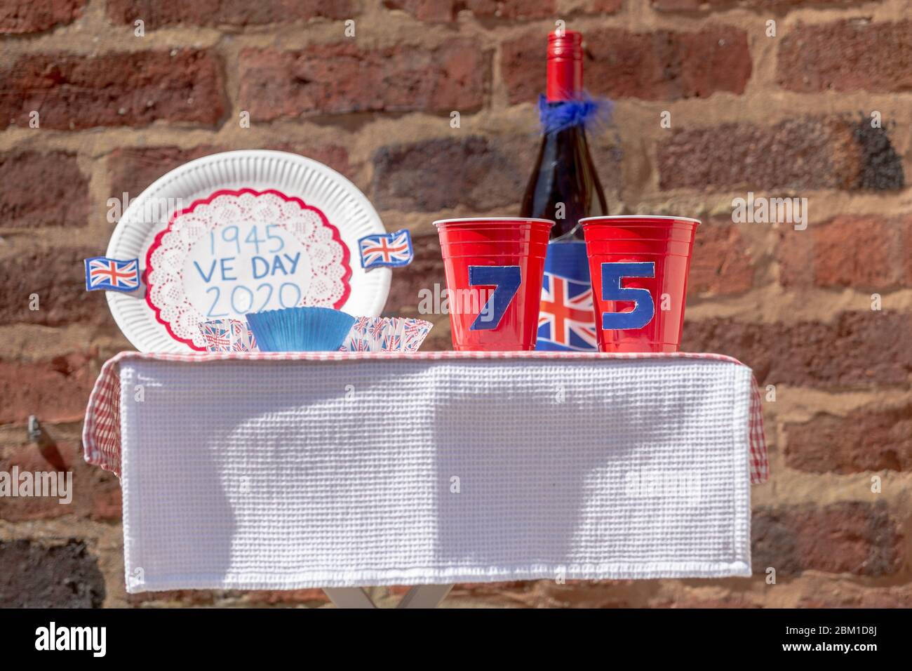 VE Day 75th anniversary celebration preparations, UK Stock Photo - Alamy