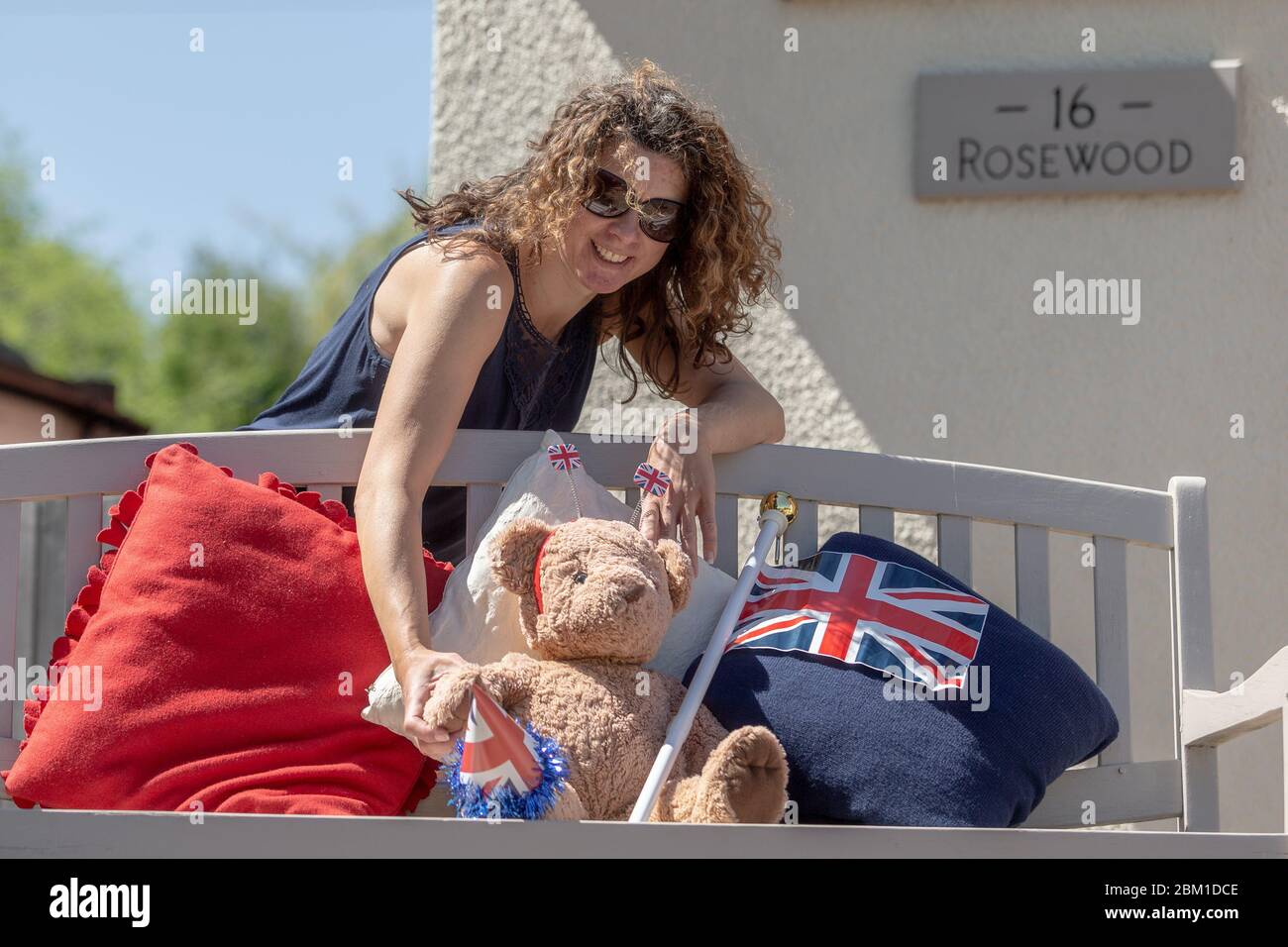 VE Day 75th anniversary celebration preparations, UK Stock Photo - Alamy