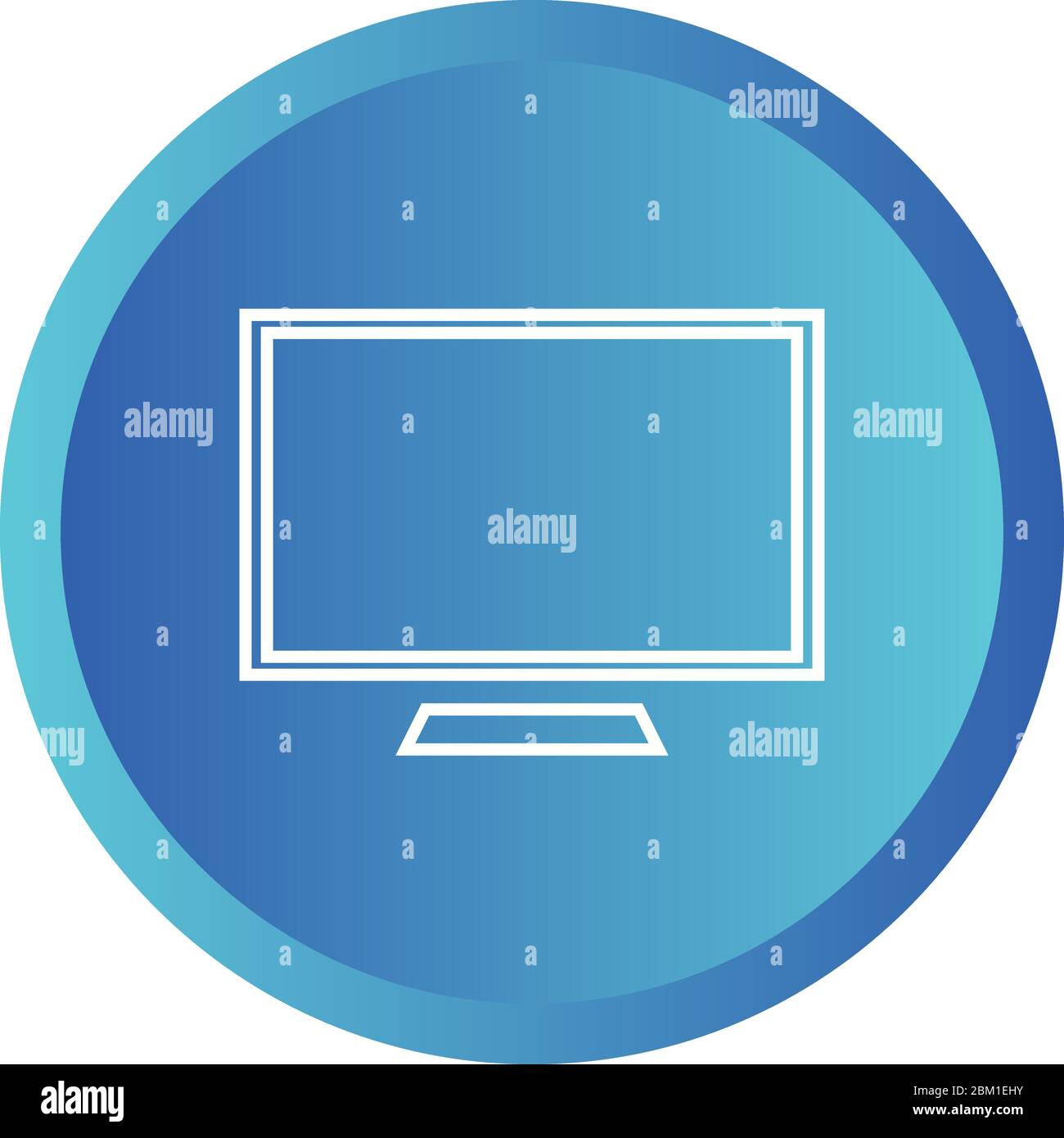 Beautiful Screen vector line icon Stock Vector Image & Art - Alamy