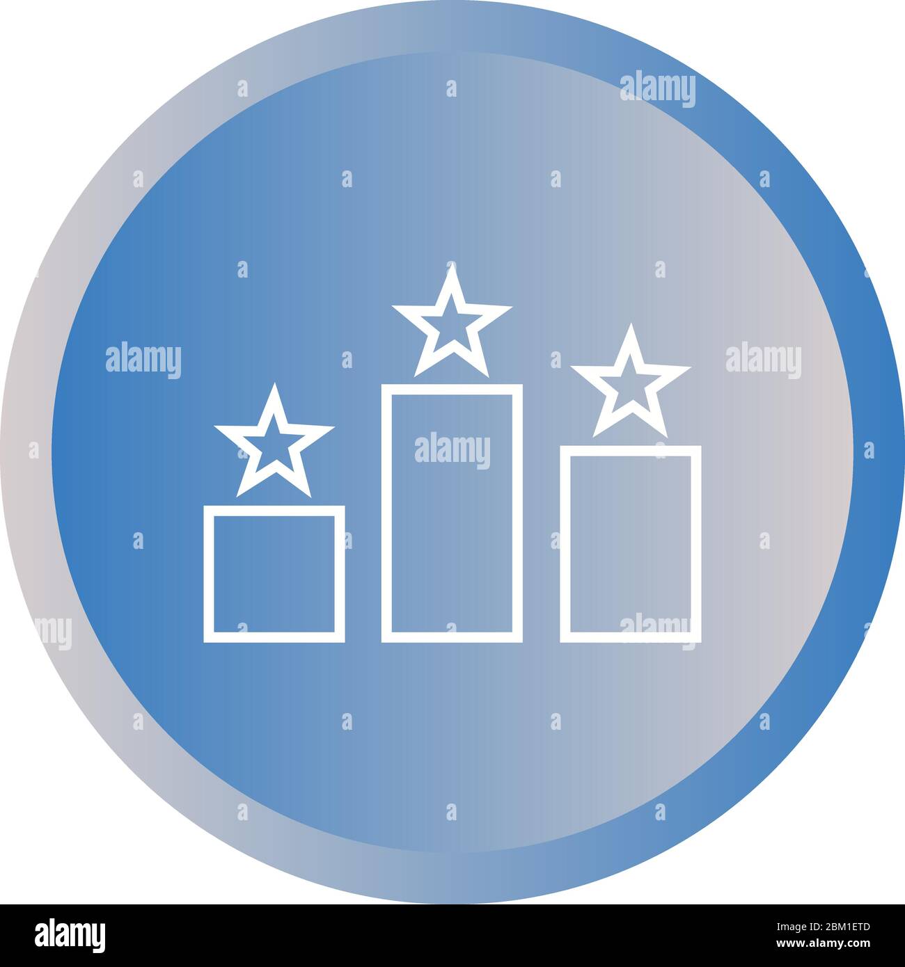 Beautiful Stars ranking vector line icon Stock Vector Image & Art - Alamy