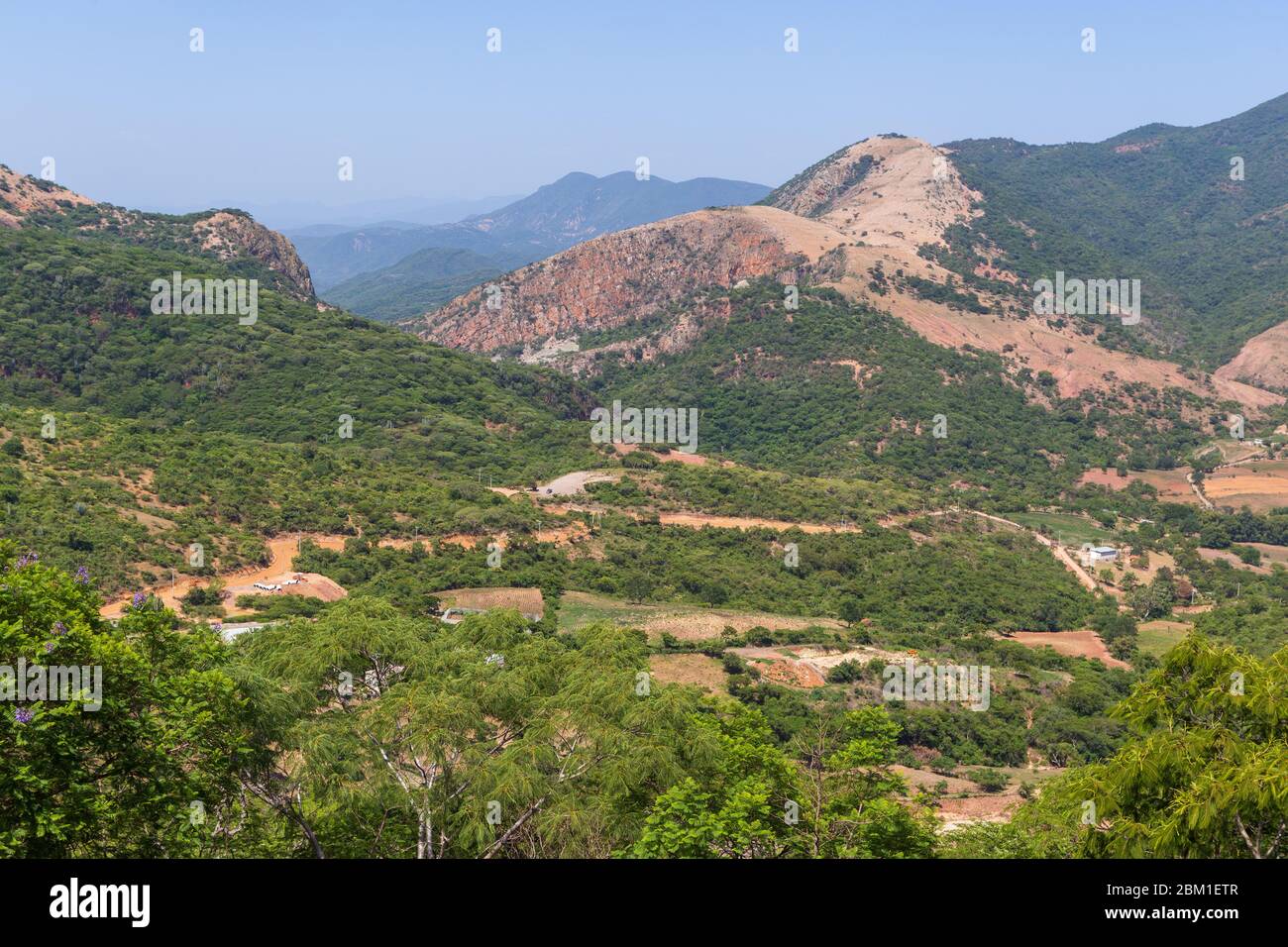 Mountain landscape, Olinala, Guerrero, Mexico Stock Photo - Alamy