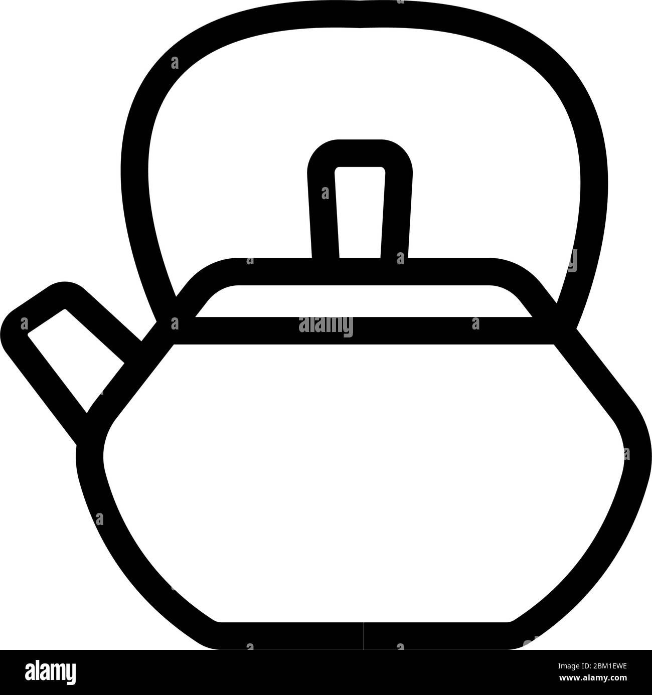 kitchen tea maker icon vector outline illustration Stock Vector Image ...