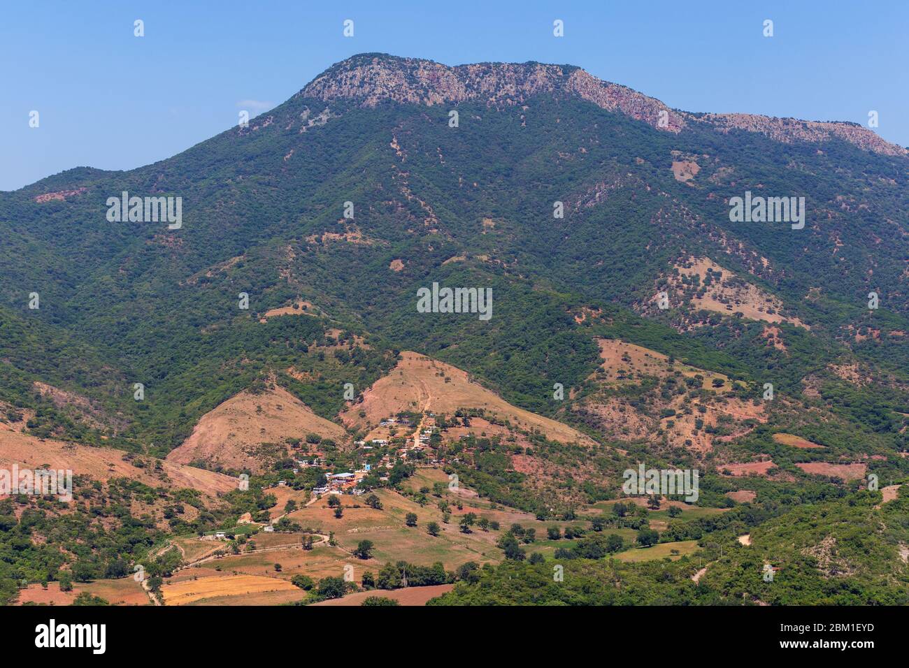 Mountain landscape, Olinala, Guerrero, Mexico Stock Photo - Alamy