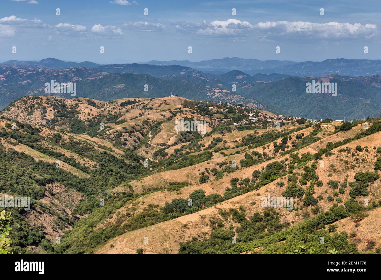 Mountain landscape, Temalacatzingo, Guerrero, Mexico Stock Photo - Alamy