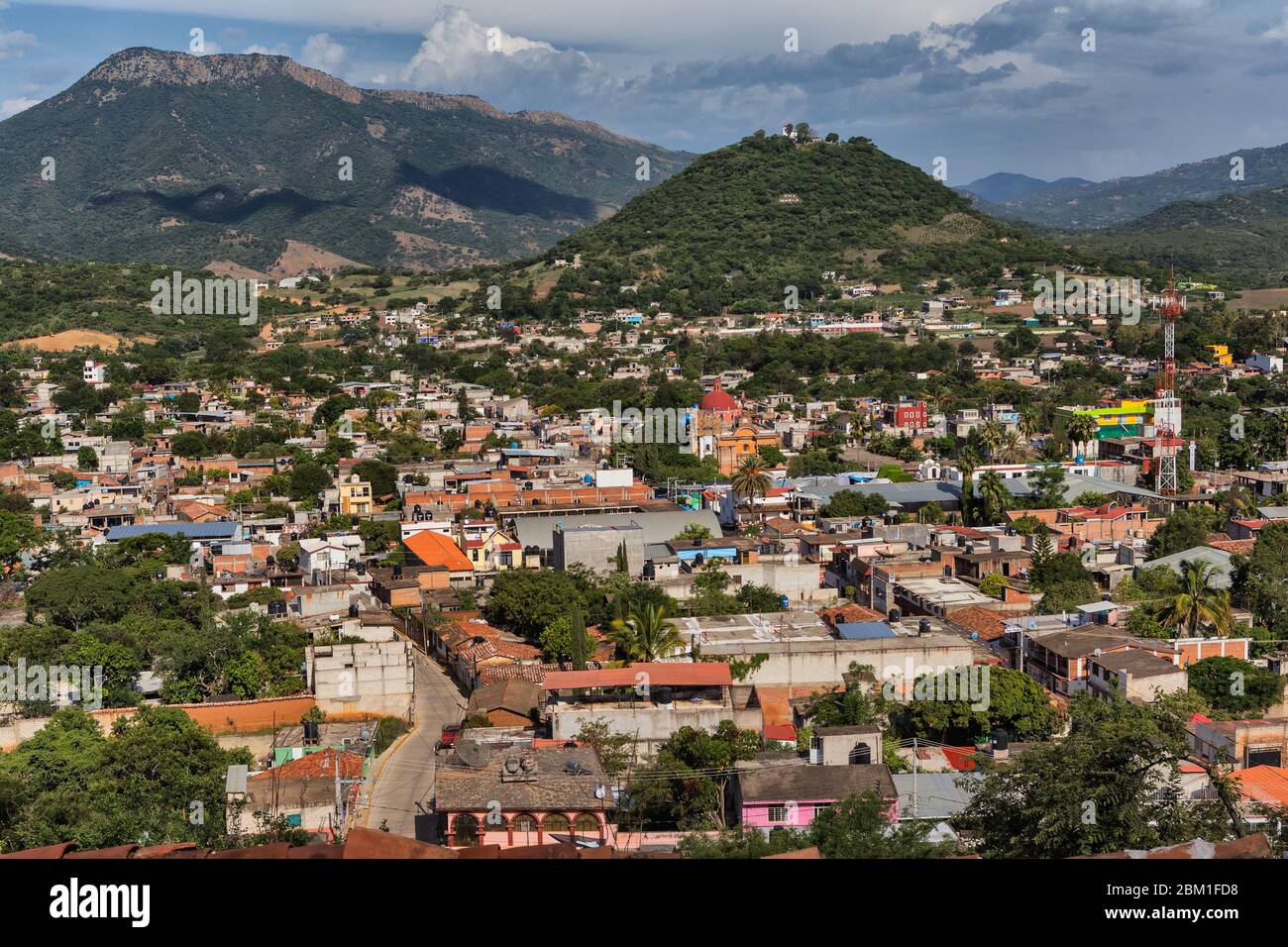Mountain landscape, Olinala, Guerrero, Mexico Stock Photo - Alamy