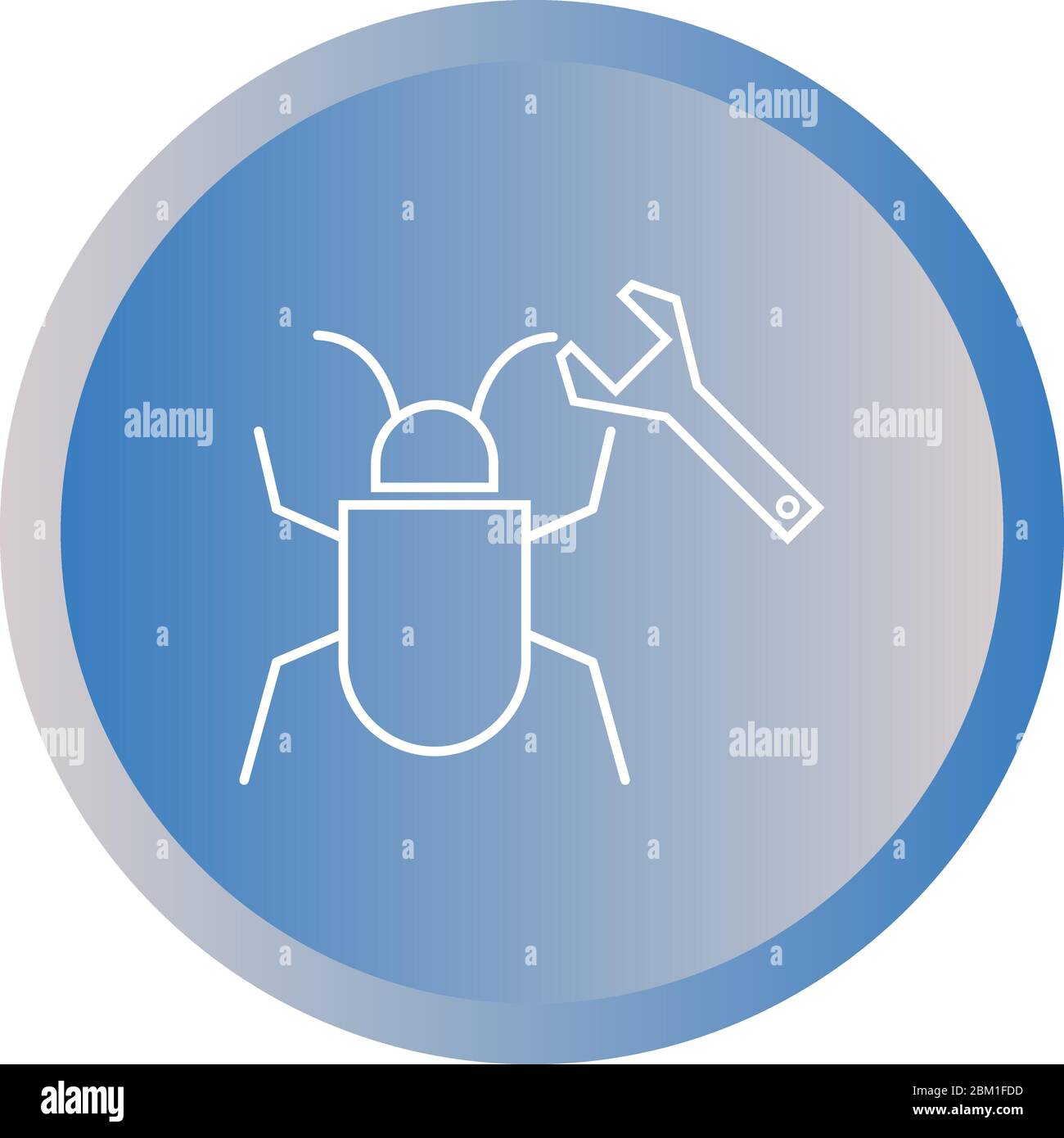 Beautiful Bug fixing vector line icon Stock Vector Image & Art - Alamy Beautiful Bug fixing vector line icon Stock Vector Image & Art - Alamy