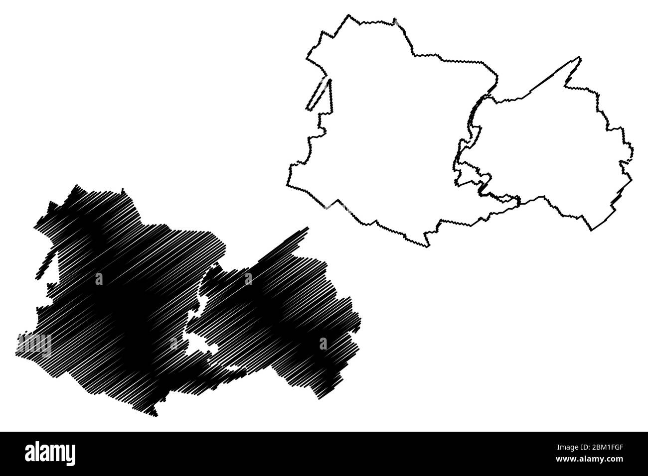Yoshkar Ola City (Russian Federation, Russia, Mari El Republic) map ...