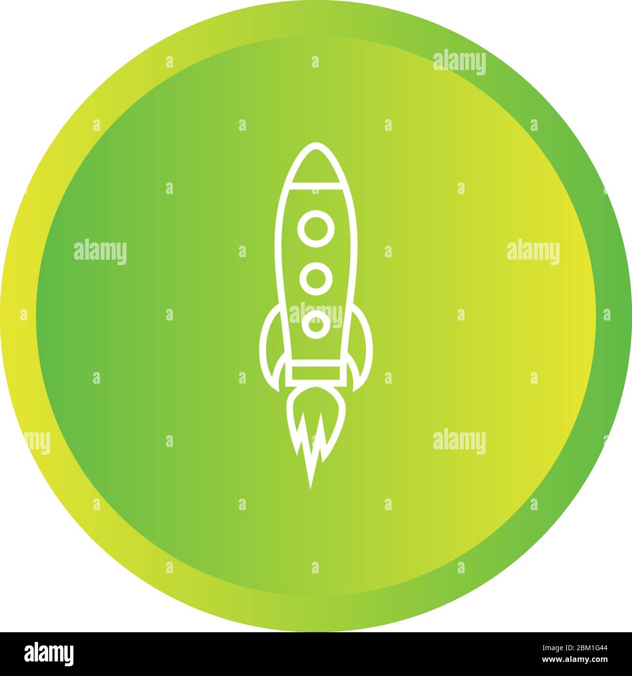 Beautiful Rocket vector line icon Stock Vector Image & Art - Alamy