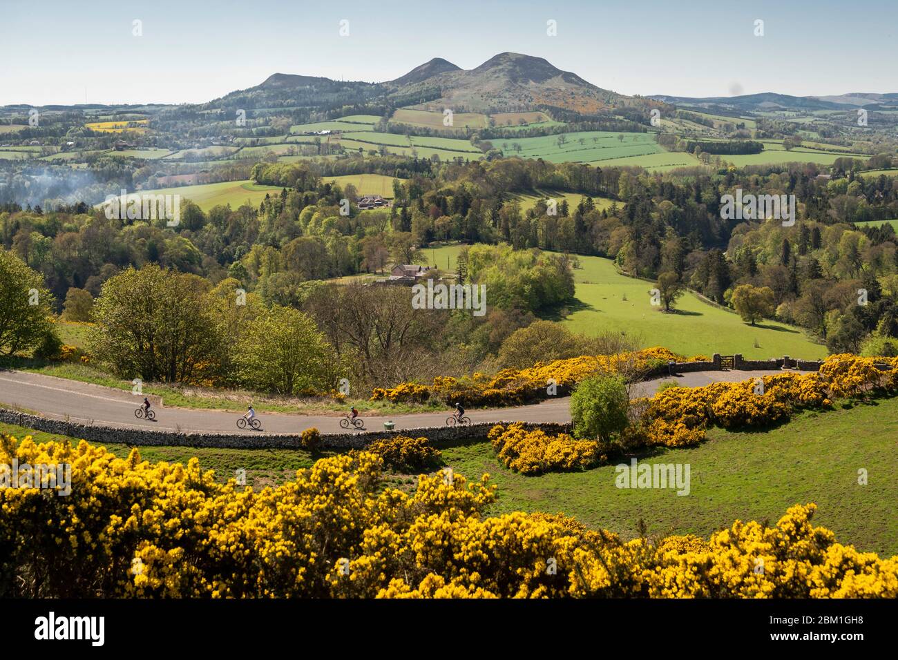 Scott's View, near Melrose Scotland, UK Weather UK and Scotland A view ...