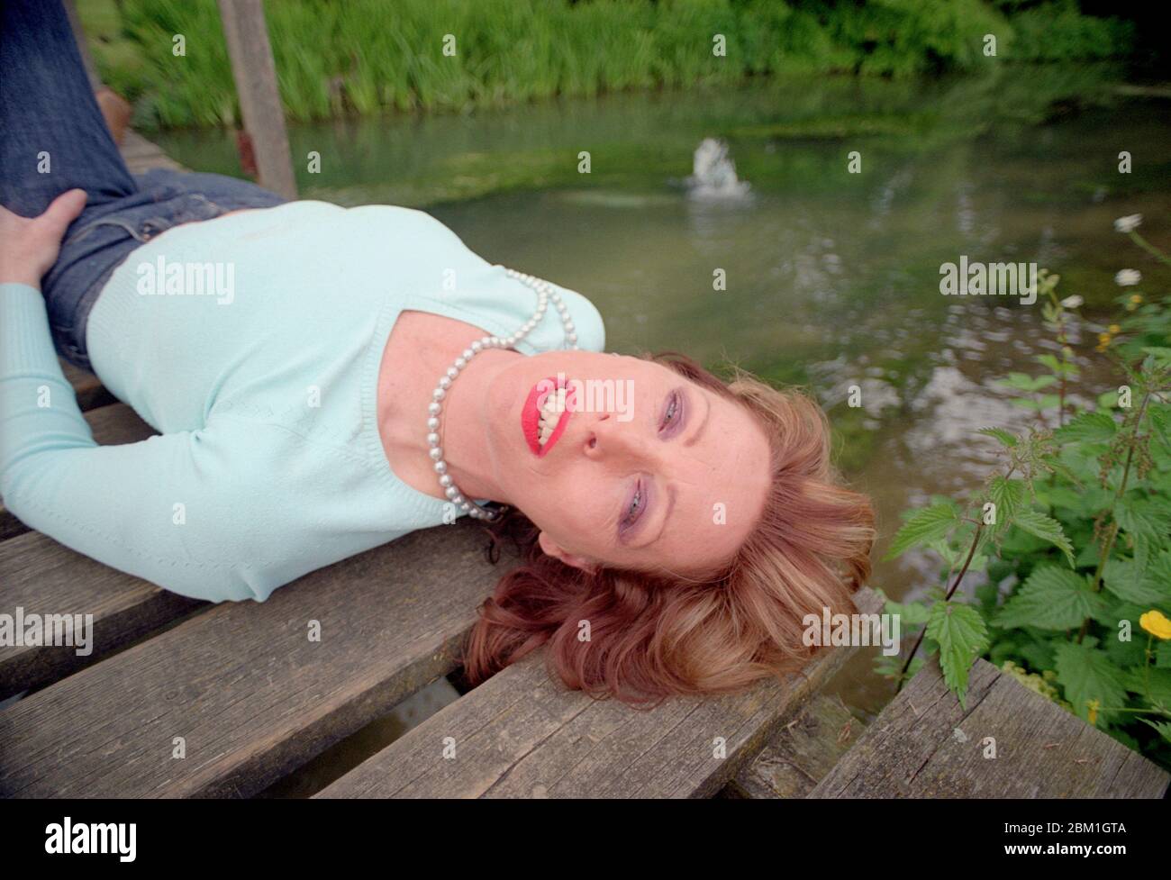Actress Margi Clarke UK 2001 Stock Photo - Alamy