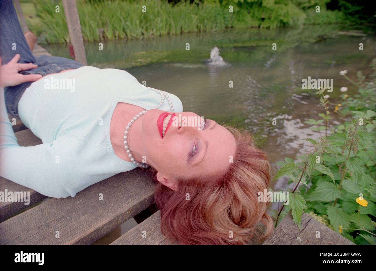 Actress Margi Clarke UK 2001 Stock Photo - Alamy