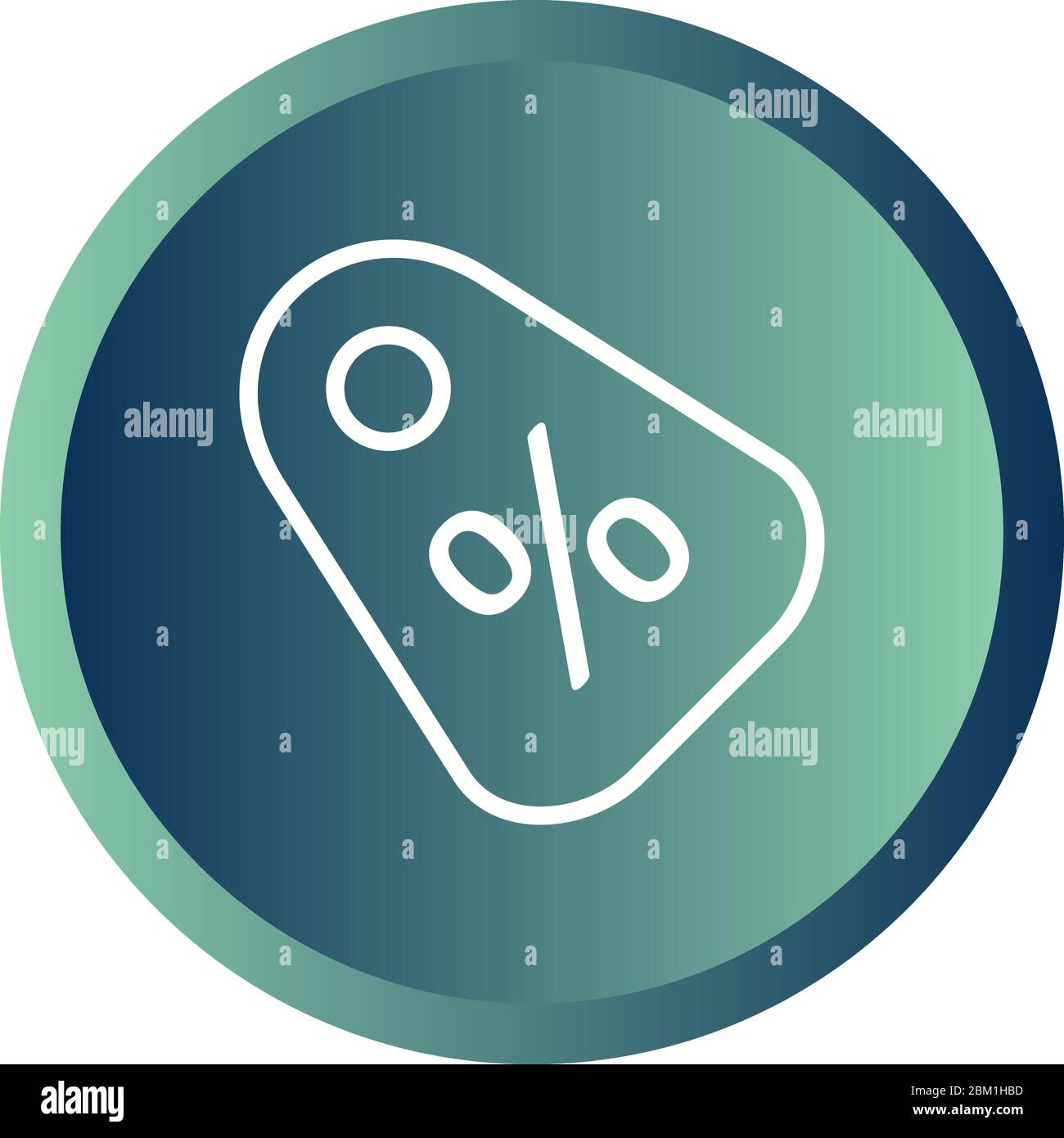 Beautiful Percentage tag vector line icon Stock Vector Image & Art - Alamy