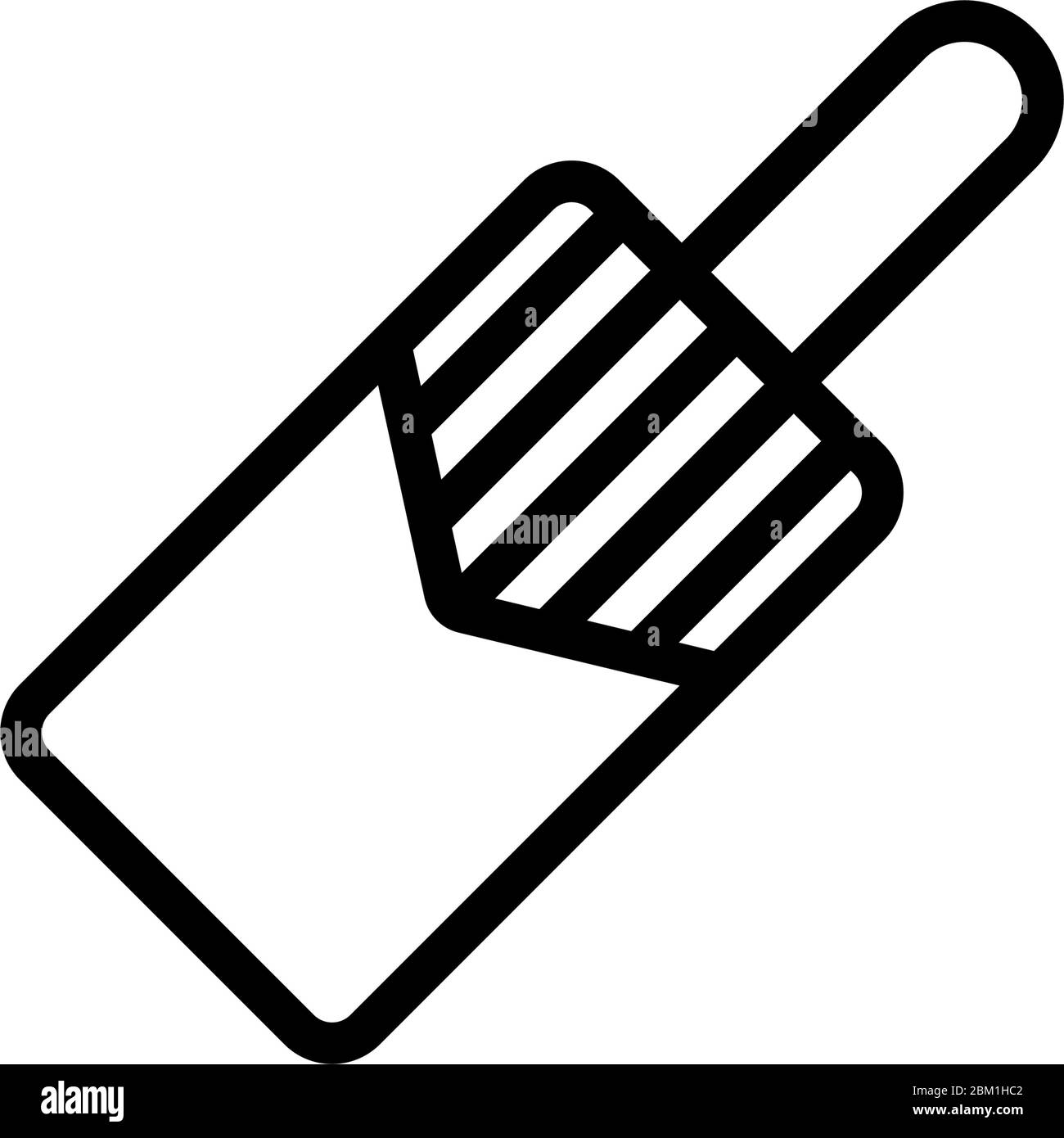 slicer icon vector outline illustration Stock Vector Image & Art - Alamy