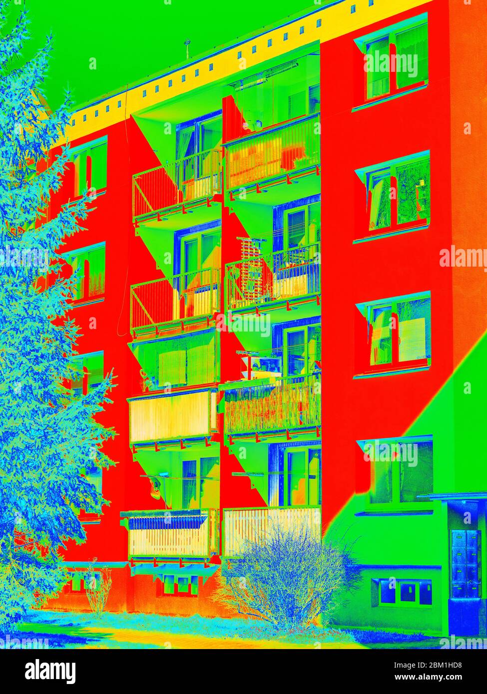 Thermogram house hi-res stock photography and images - Alamy