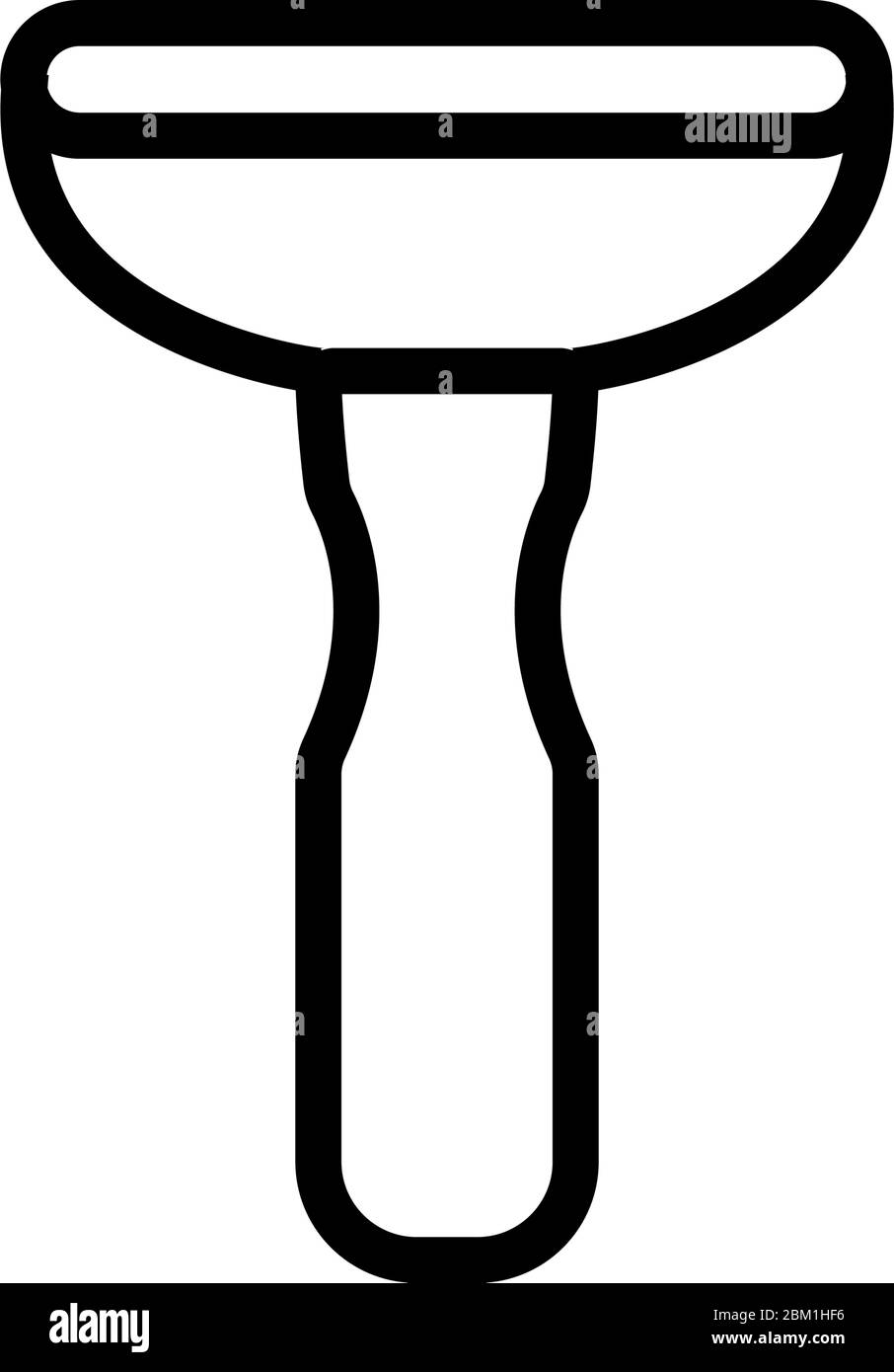 kitchen device for peeling vegetables and fruits icon vector outline ...