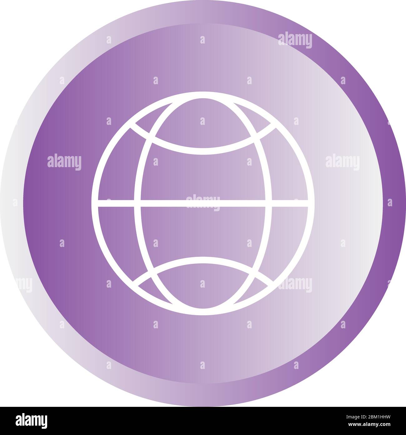 Beautiful World vector line icon Stock Vector Image & Art - Alamy