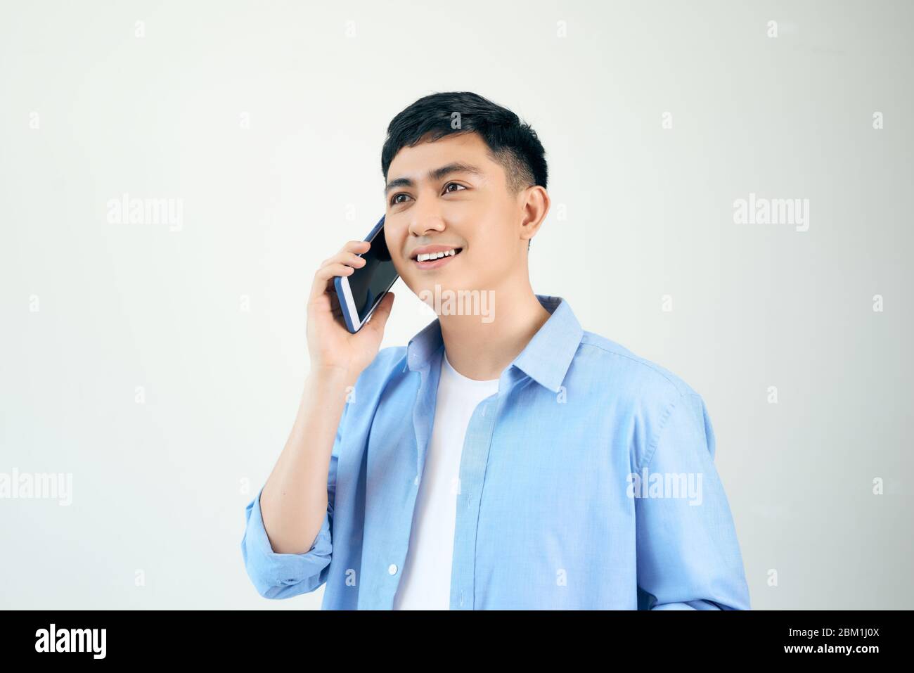 Handsome guy talk hi-res stock photography and images - Alamy