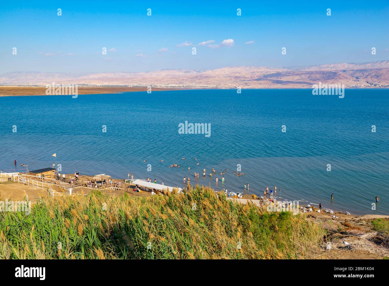 Dead sea israel bathing hi-res stock photography and images - Alamy