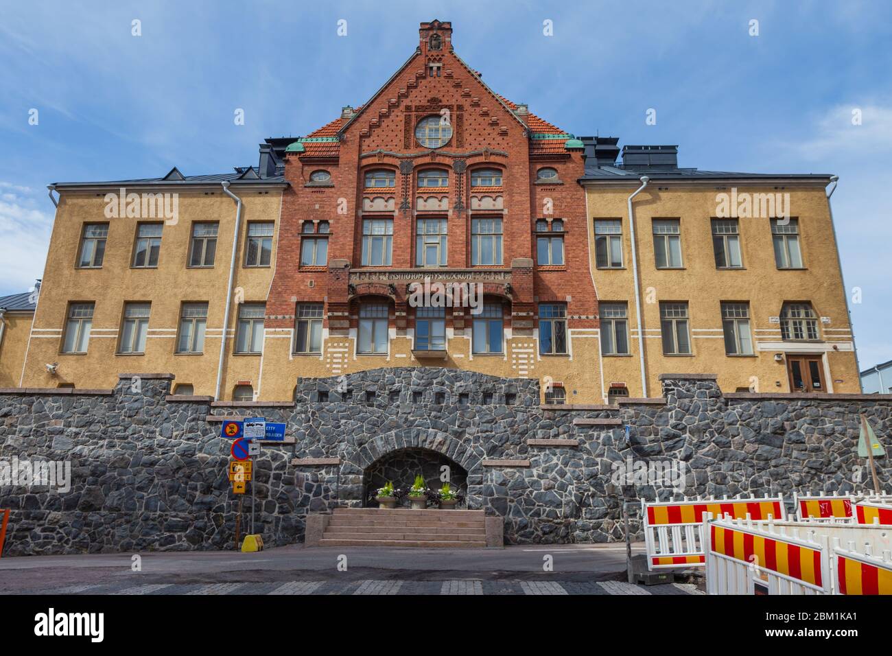 Old Minerva building, 1905, Gustaf Nystrom, Helsinki, Finland Stock ...