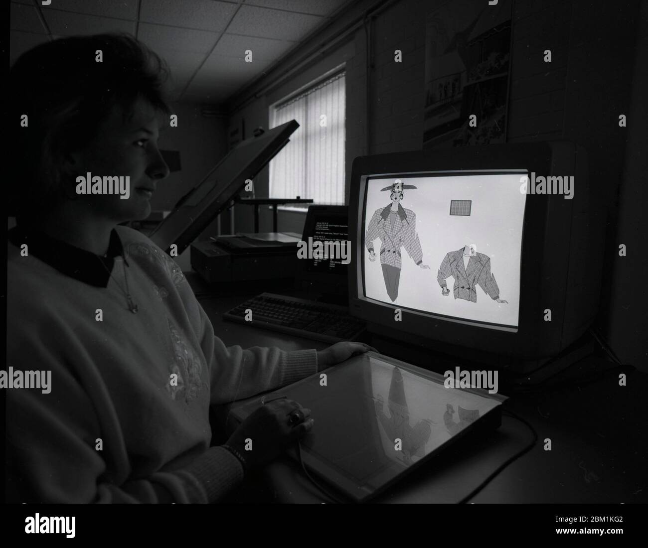 Computer aided textile design system hi-res stock photography and ...