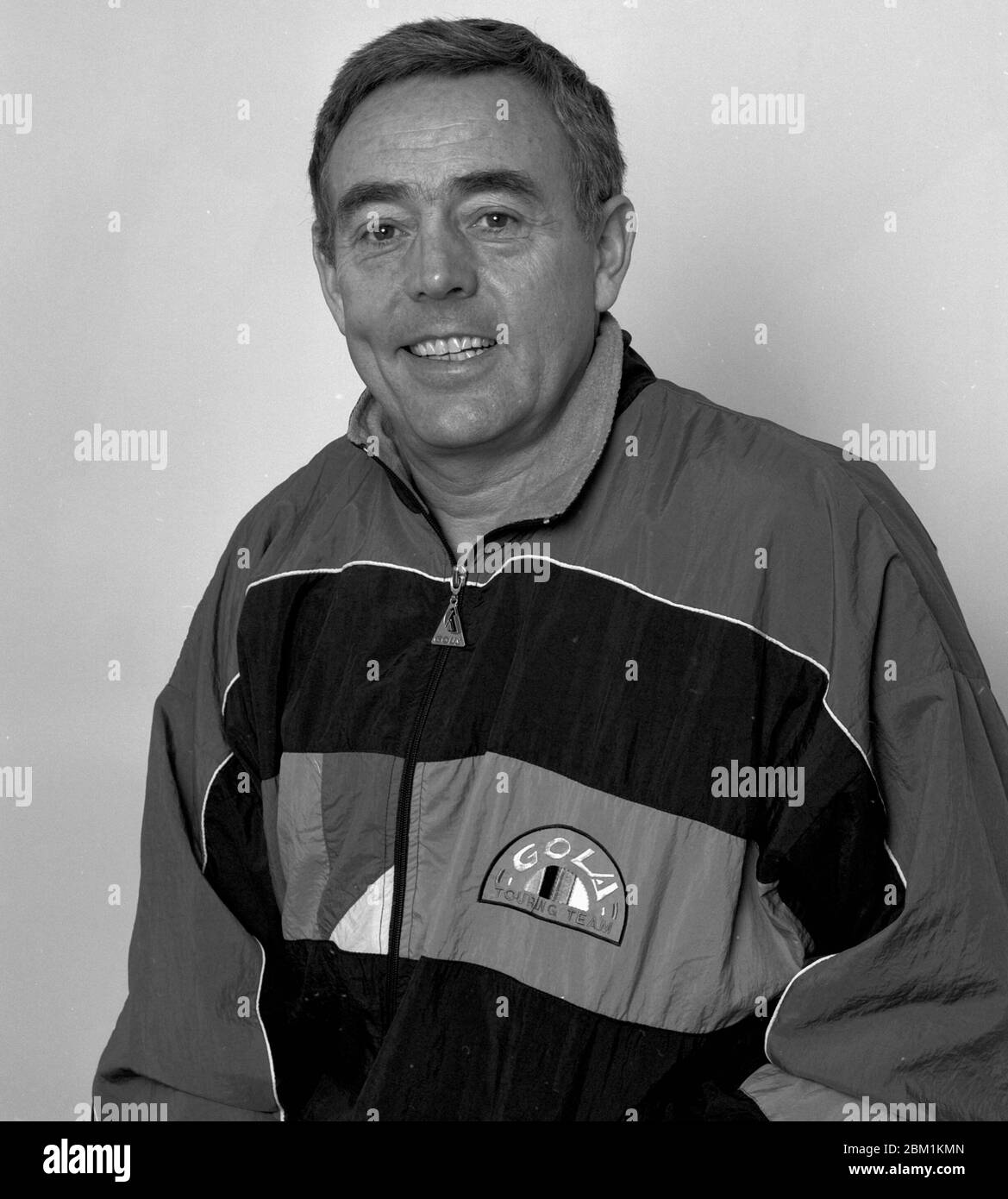 1990, footballer Ian St John Stock Photo - Alamy