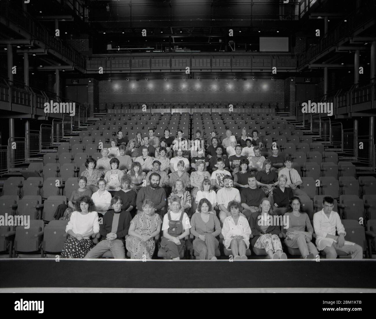 1990, Team photo of West Yorkshire Playhouse, Leeds, West Yorkshire ...