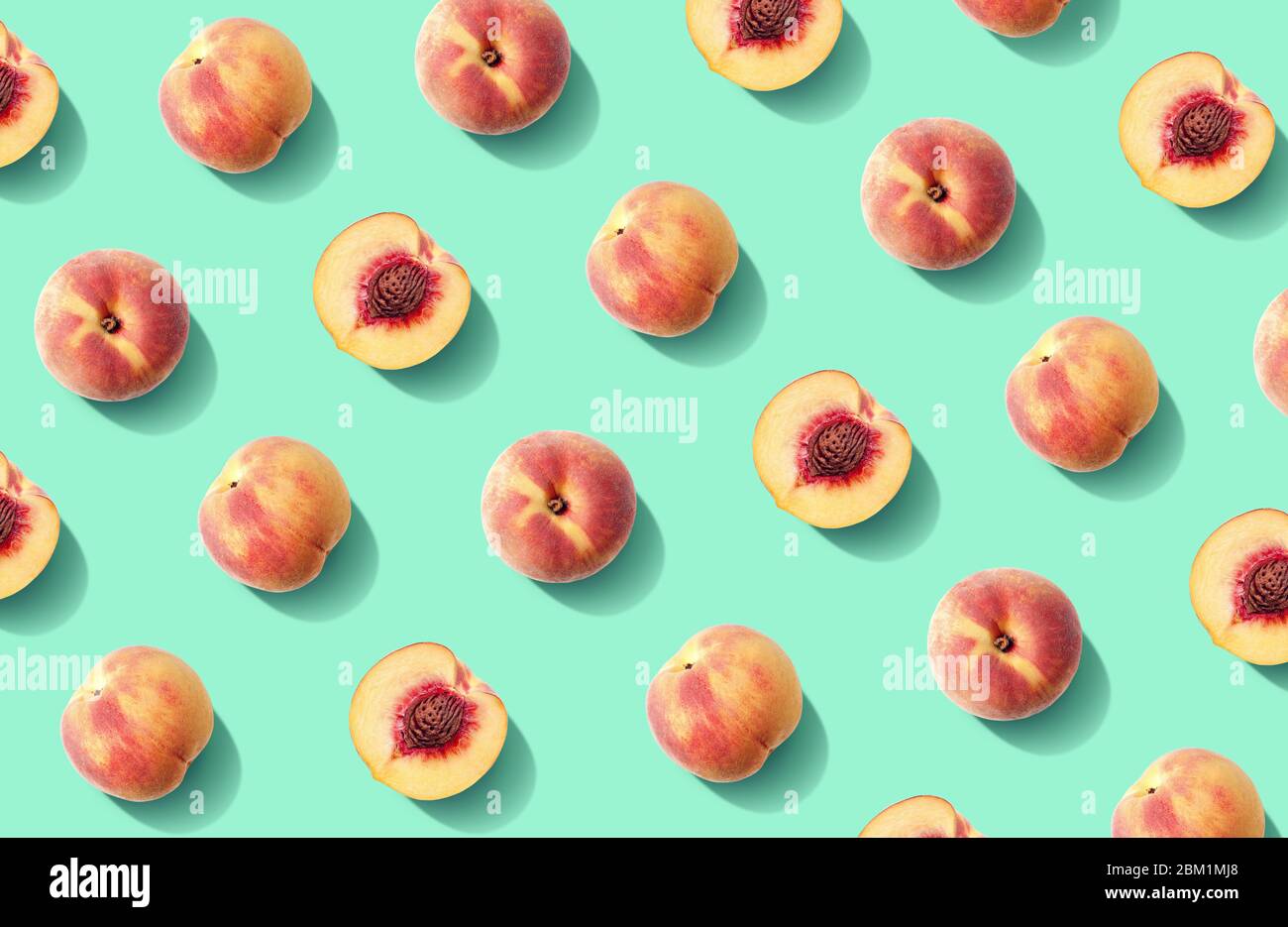 Colorful fruit pattern fresh green hi-res stock photography and images ...