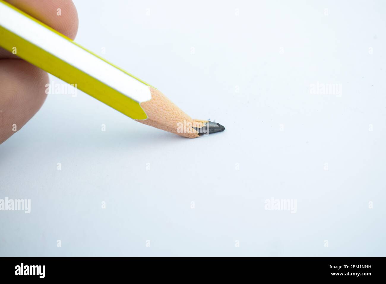 Breaking pencil tip hi-res stock photography and images - Alamy
