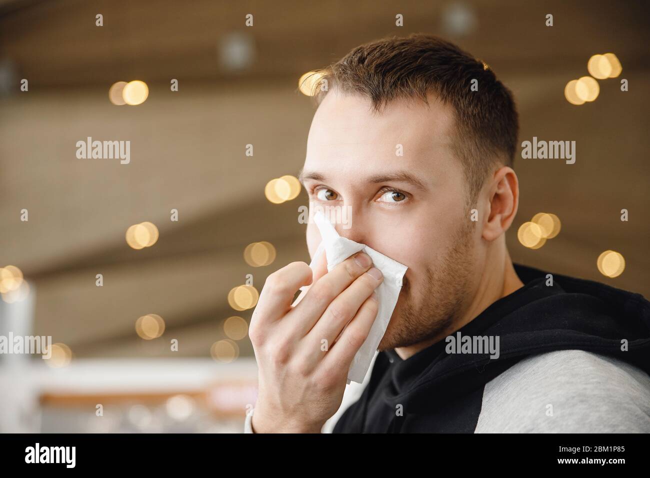 Mucus snot concept runny nose hi-res stock photography and images - Alamy