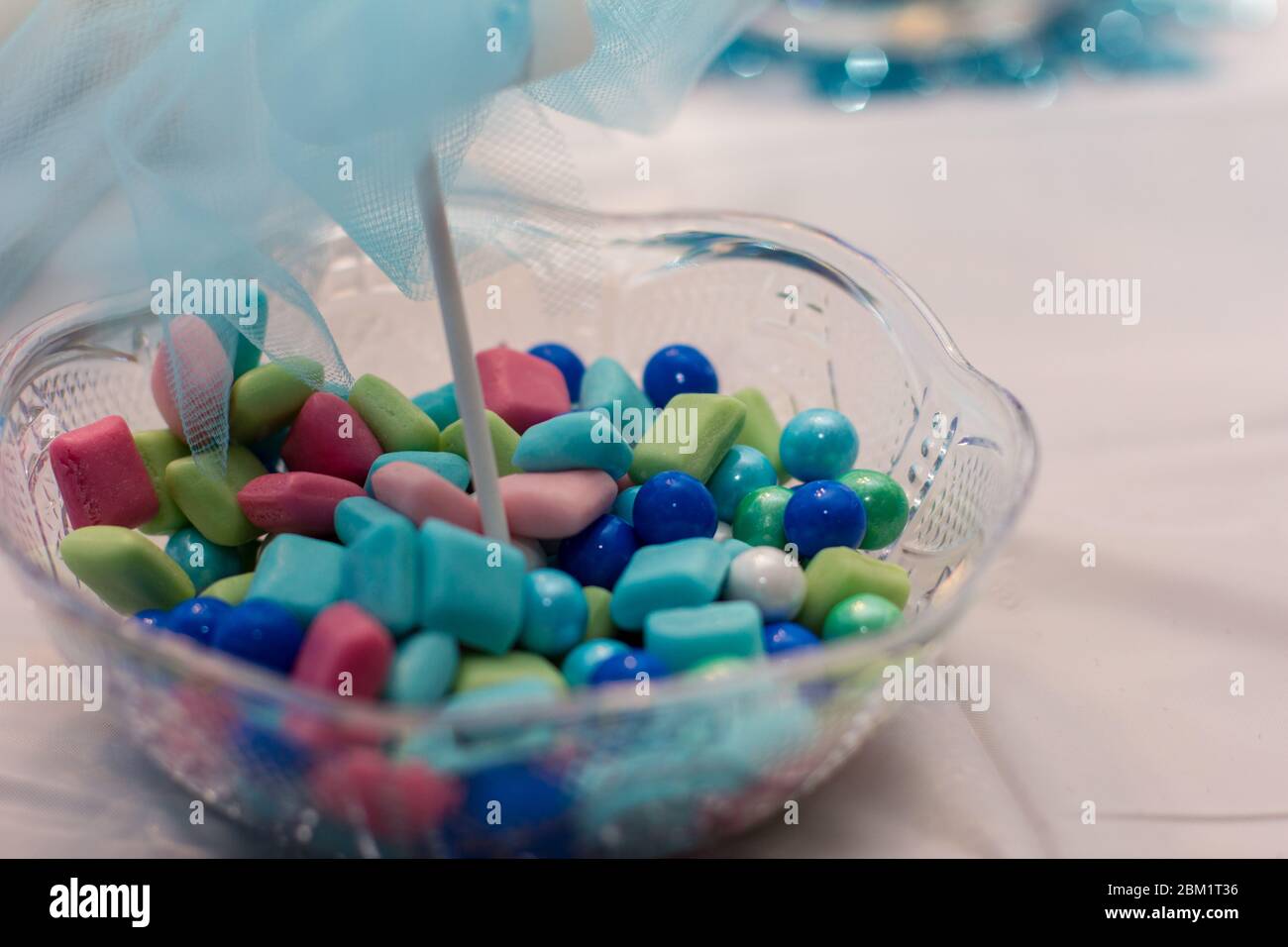 assortment of candy in glass bowl Stock Photo - Alamy