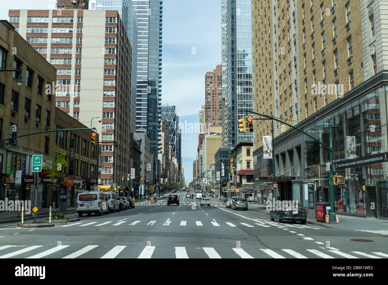 Times square during quarantine hi-res stock photography and images - Alamy