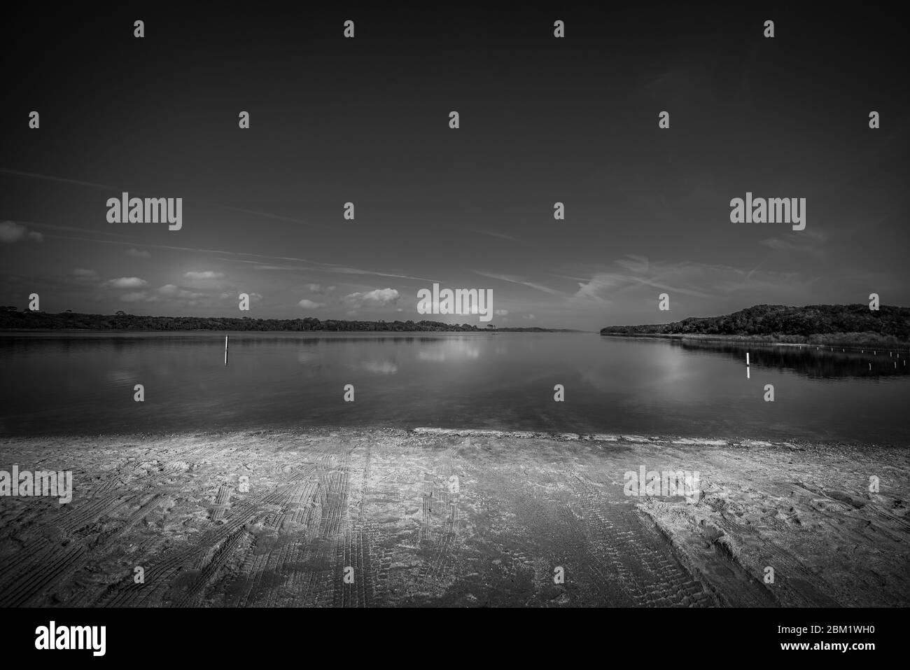 Winter in florida Black and White Stock Photos & Images - Alamy