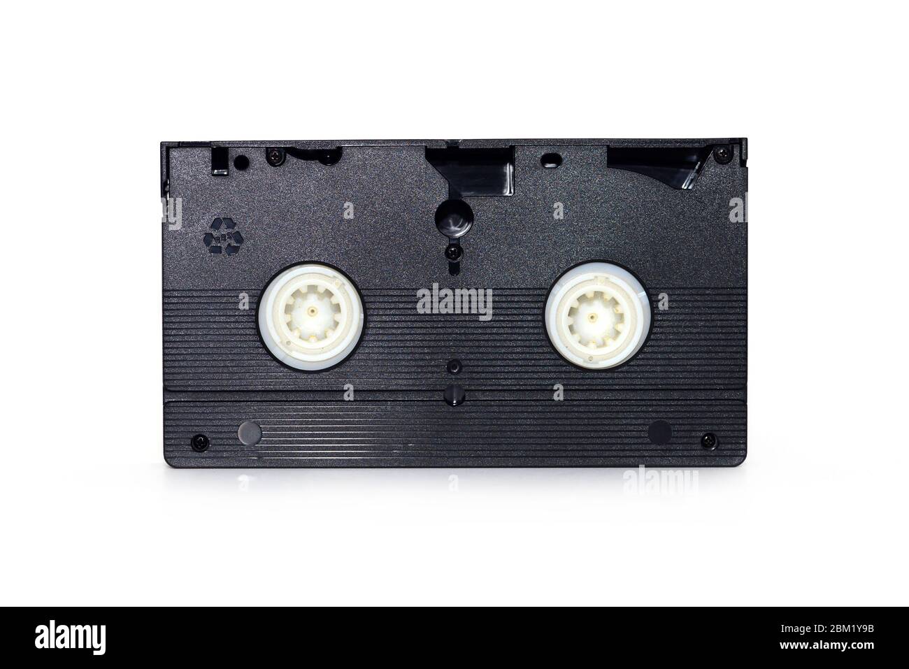 retro technology black VHS video cassette tape Stock Photo - Alamy