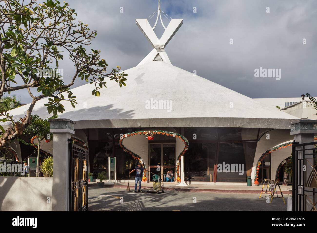 St. Andrew the Apostle church, 1968, Makati, Manila, Philippines Stock ...