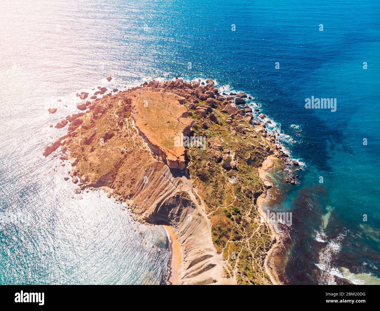 Malta island aerial hi-res stock photography and images - Alamy