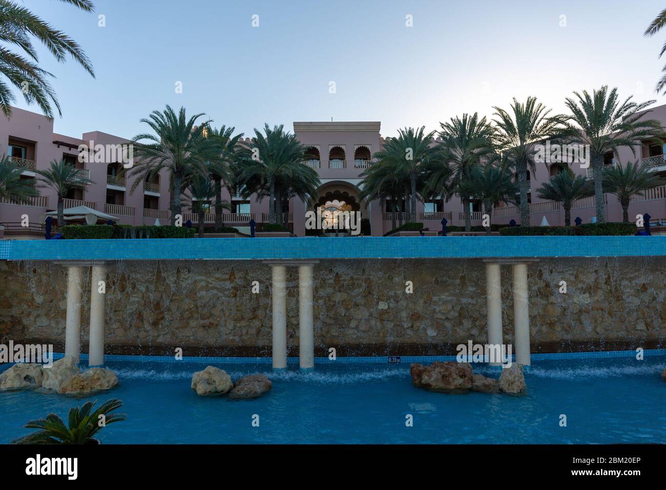 Shangri La, Al Husn resort, Oman Stock Photo - Alamy