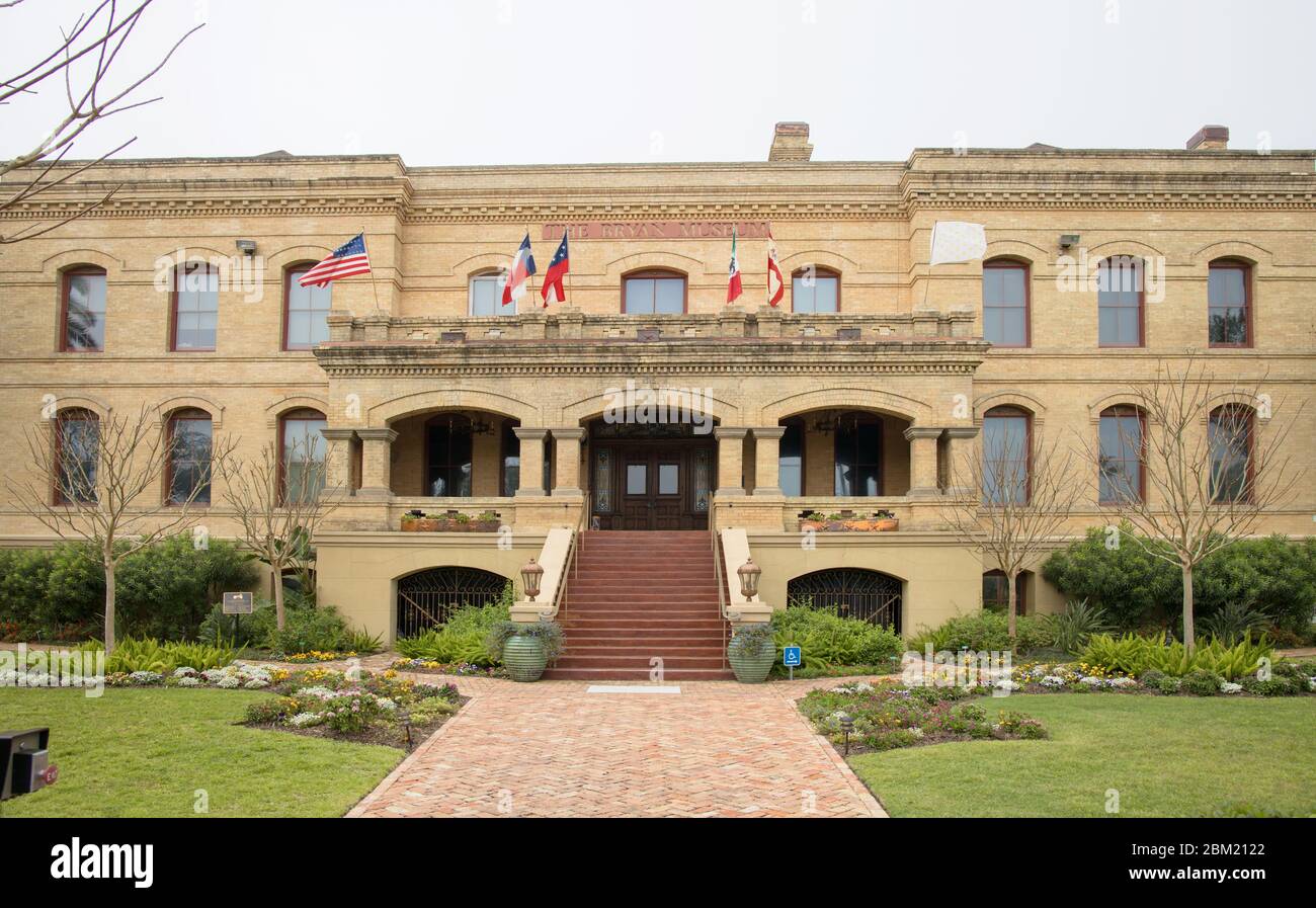 the bryan museum in galveston on galveston island texas Stock Photo - Alamy