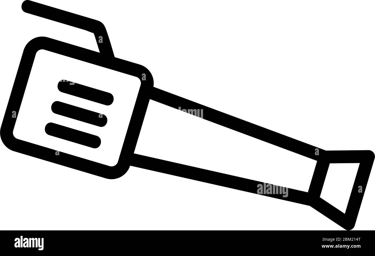 electric mains blower icon vector outline illustration Stock Vector ...