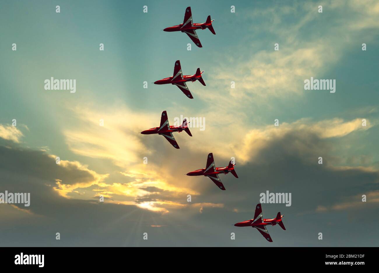Red arrows pilots hi-res stock photography and images - Alamy