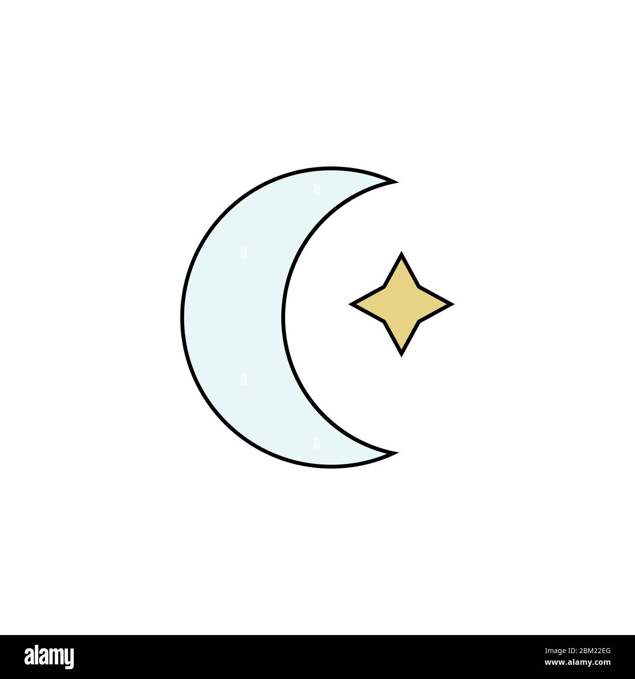 Muslims pray mosque in Stock Vector Images - Alamy