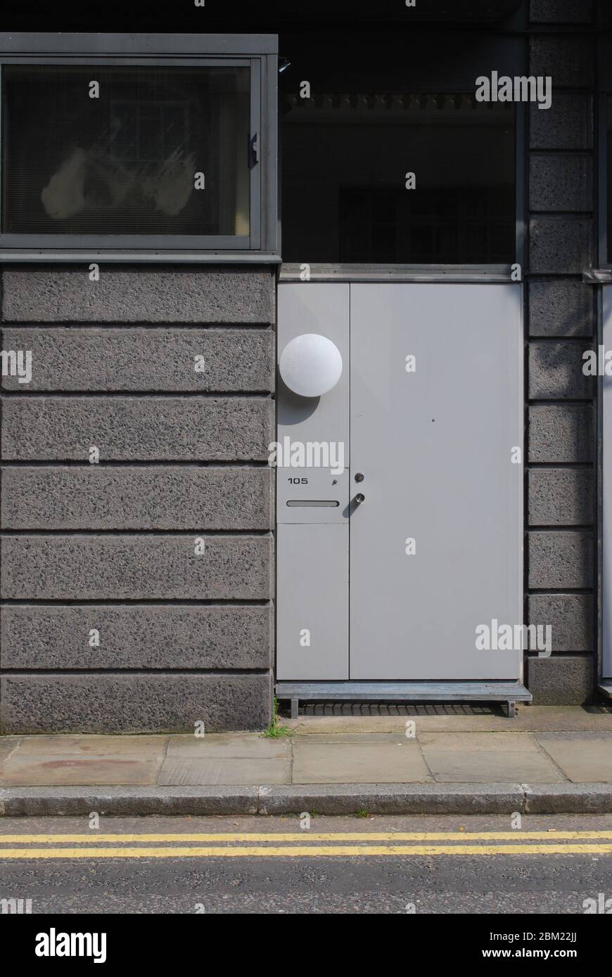 Modernist Architecture Grey Concrete Steel Royal Danish Embassy ...