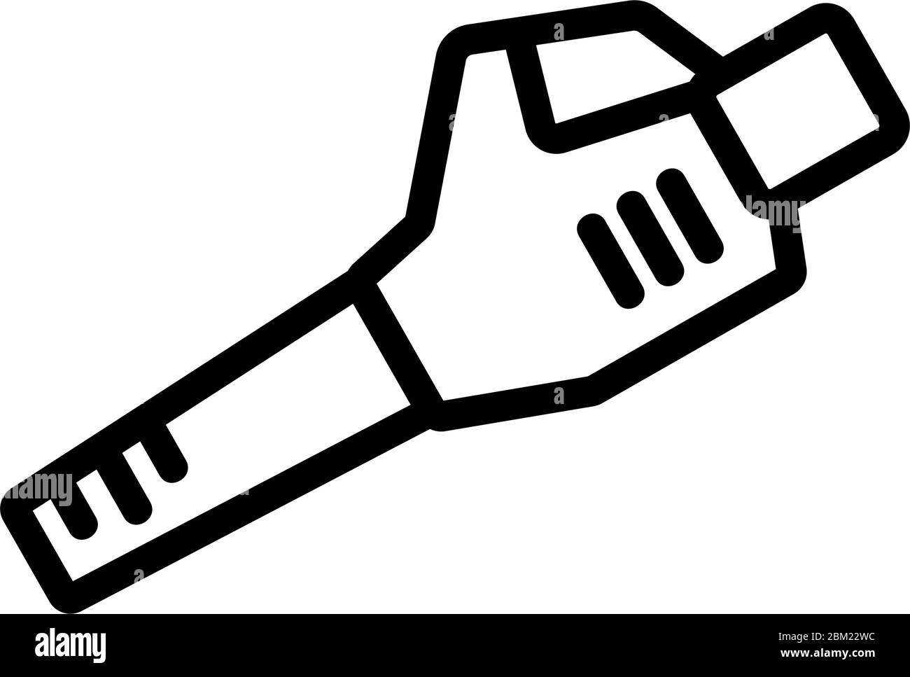 professional blower icon vector outline illustration Stock Vector Image ...