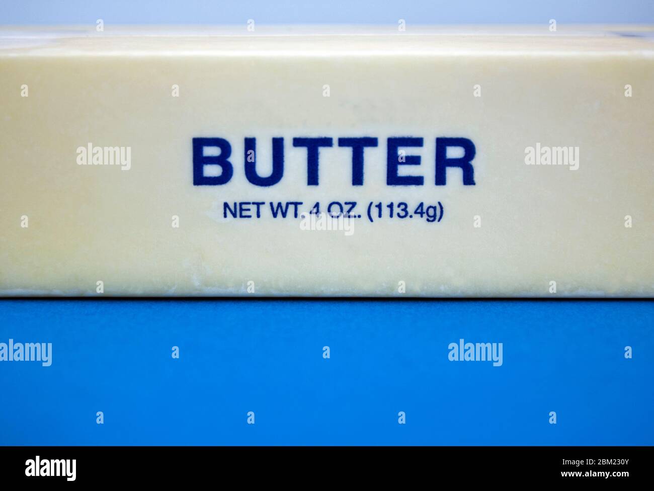 Stick of Butter Stock Photo - Alamy