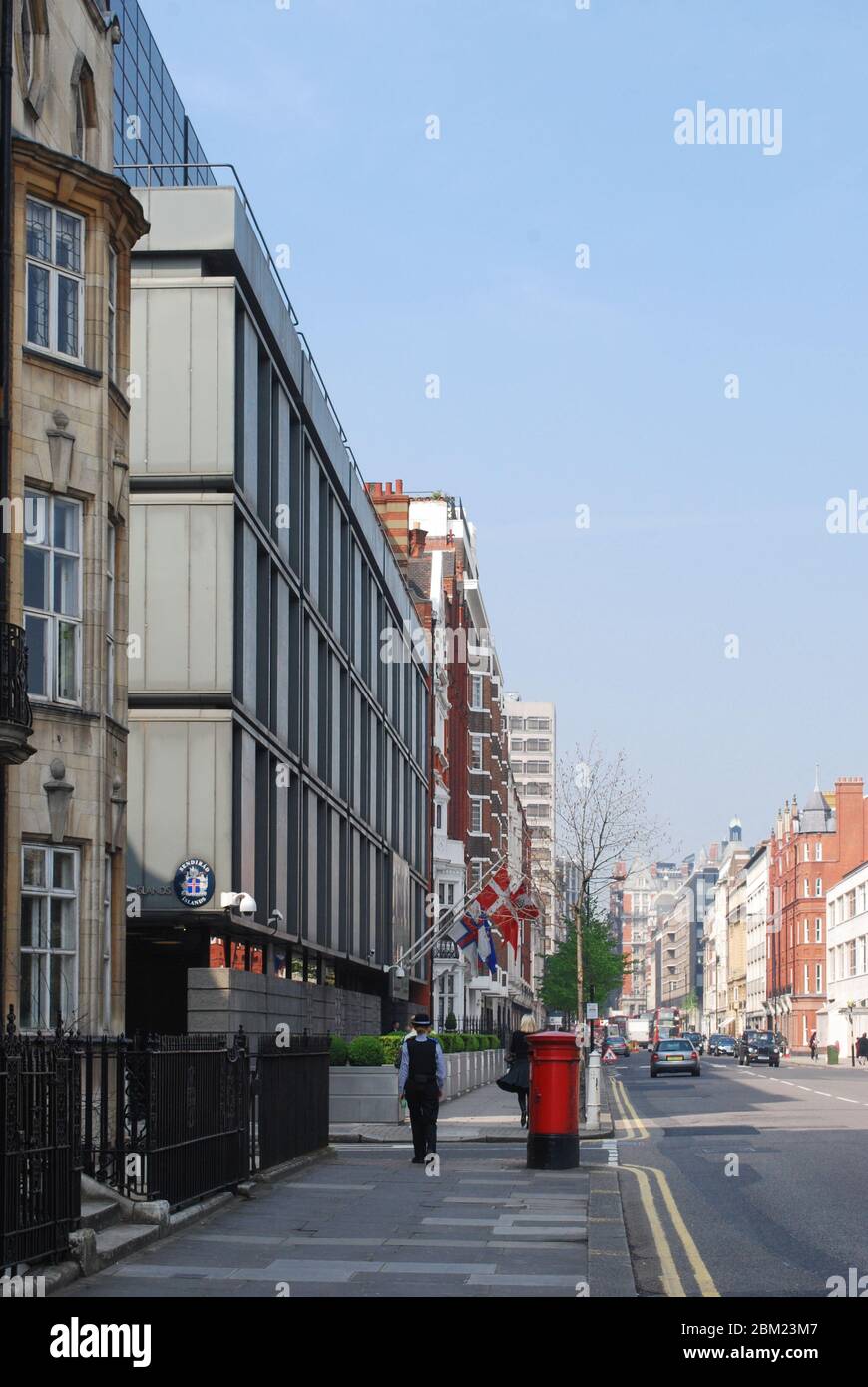 Modernist Architecture Grey Concrete Steel Royal Danish Embassy ...