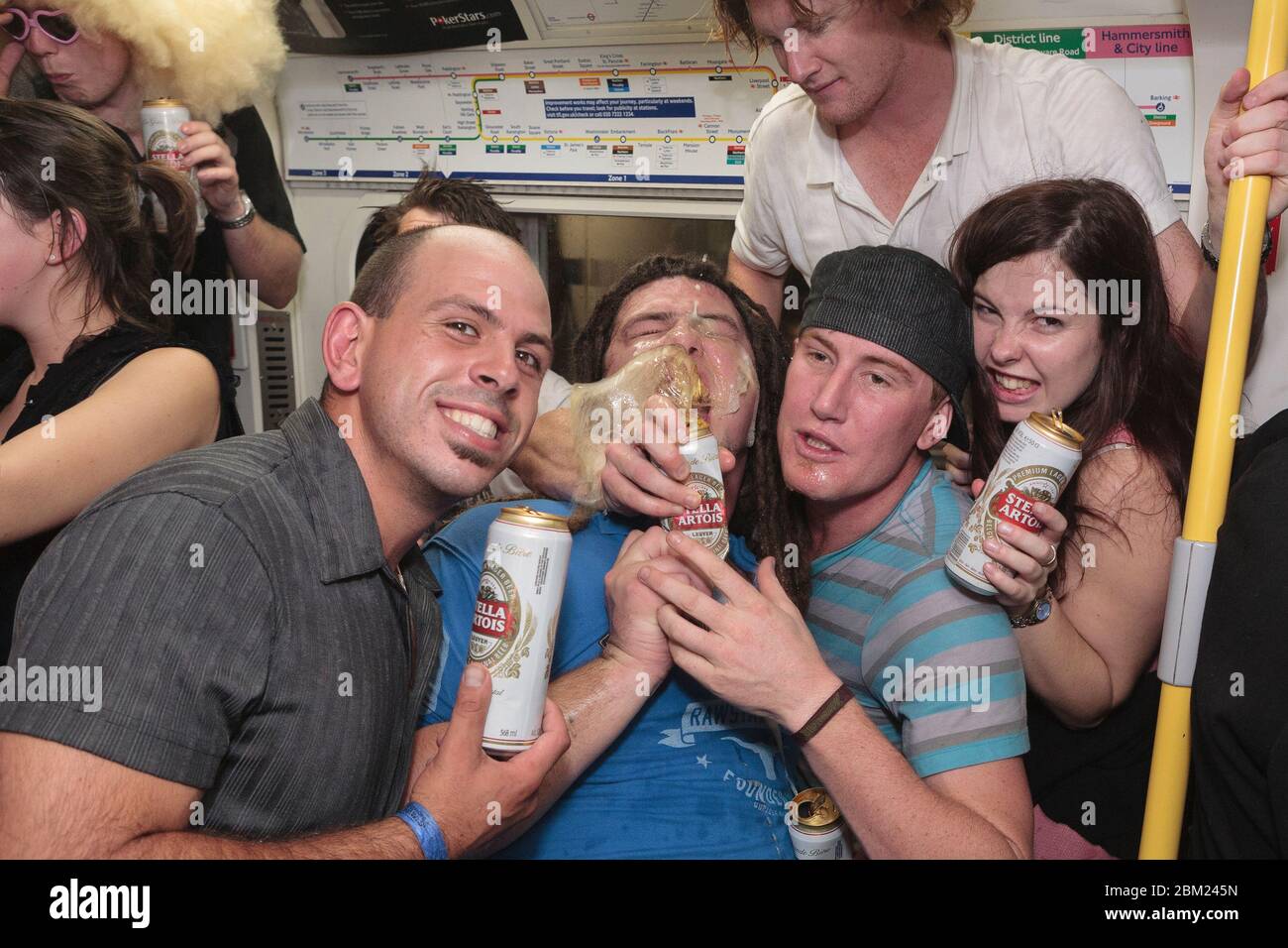 Drinking alcohol on train uk hi-res stock photography and images - Alamy