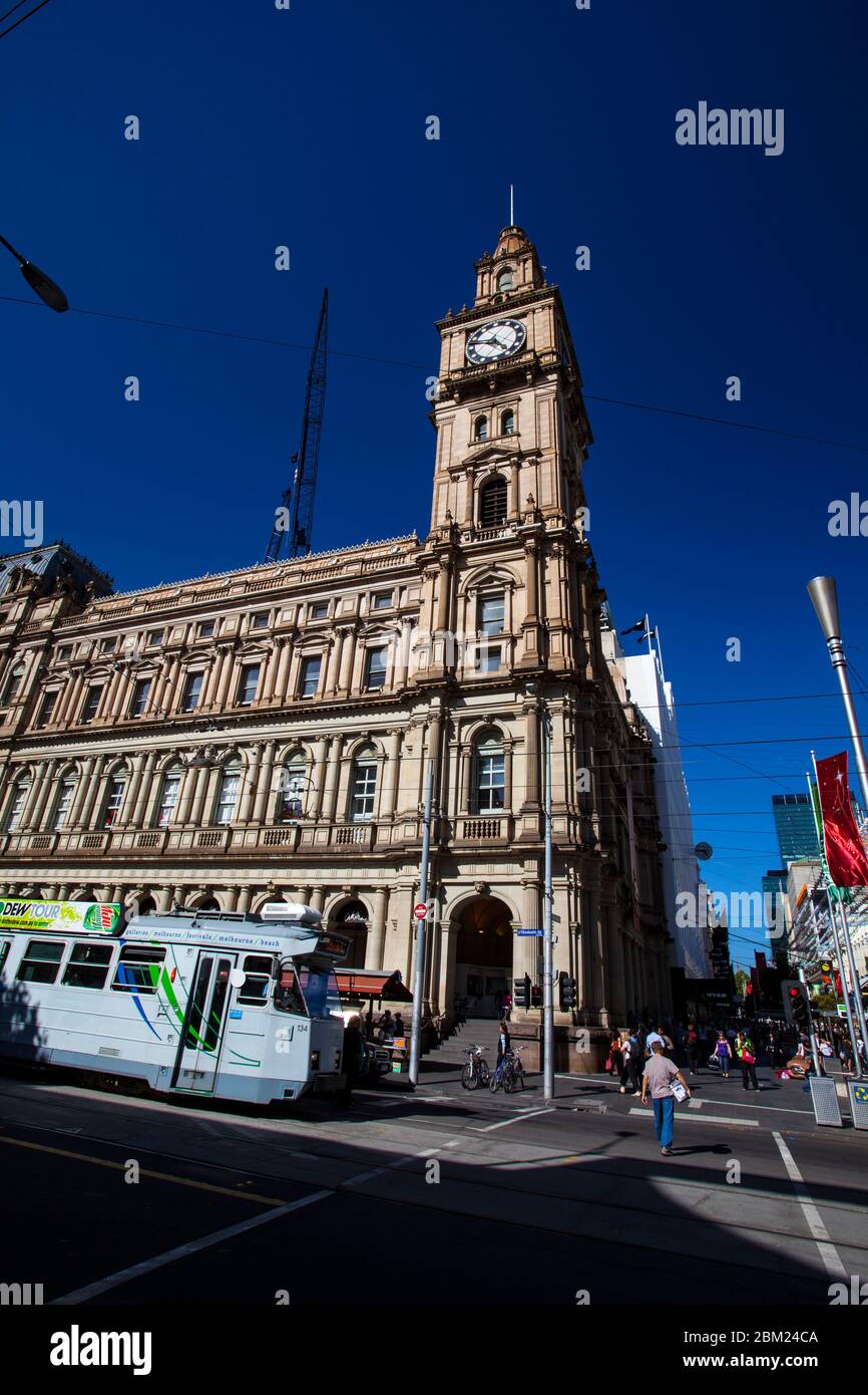 Melbourne GPO, Melbourne General Post Office, Australia Stock Photo - Alamy