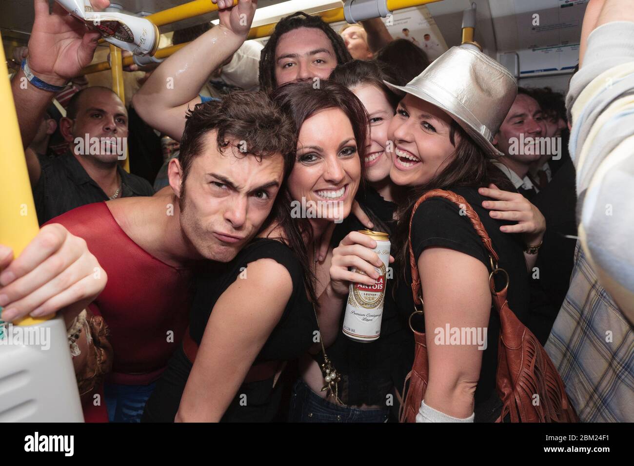 Drinking can alcohol train hi-res stock photography and images - Alamy